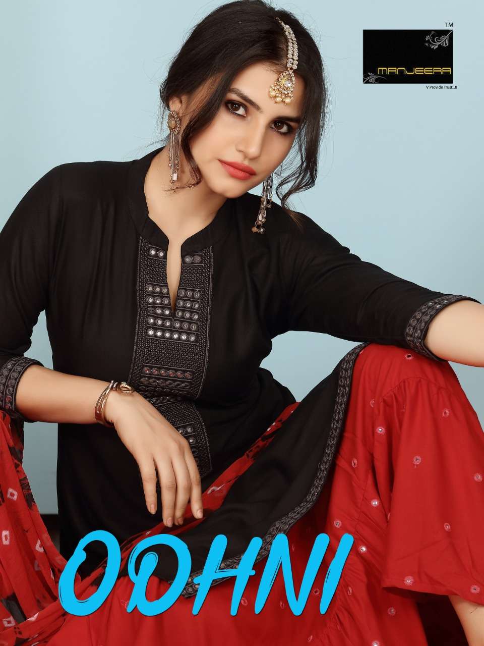 ODHNI BY MANJEERA 1001 TO 1008 SERIES BEAUTIFUL SUITS COLORFUL STYLISH ...