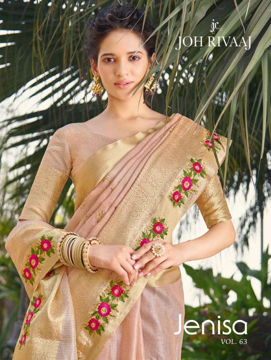 JENISA VOL-63 BY JOH RIVAAJ 6301 TO 6310 SERIES INDIAN TRADITIONAL WEAR ...