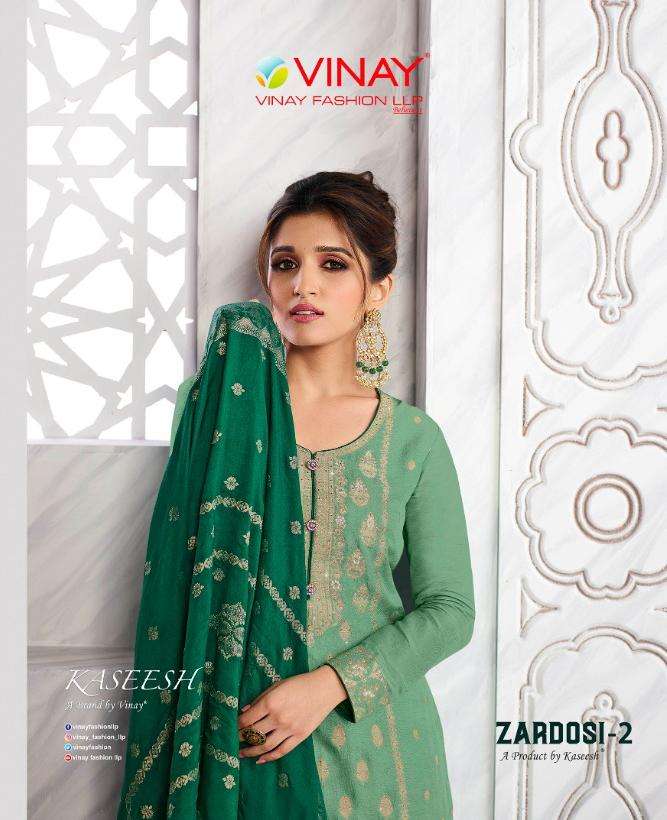 KASEESH ZARDOSI VOL-2 BY VINAY FASHION 15631 TO 15636 SERIES DESIGNER ...