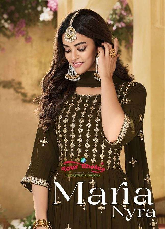 MARIA NYRA BY YOUR CHOICE 1001 TO 1006 SERIES BEAUTIFUL SHARARA SUITS ...
