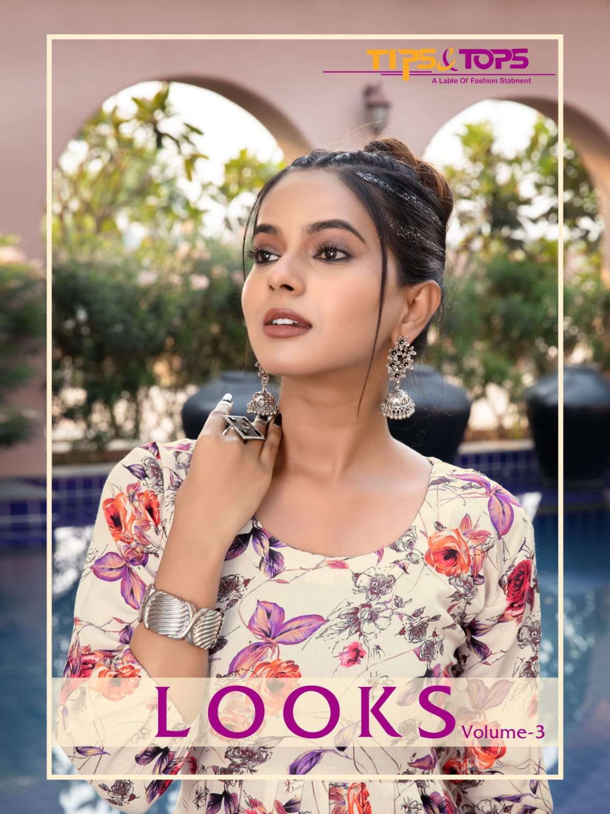 LOOKS VOL-3 BY TIPS AND TOPS 101 TO 106 SERIES BEAUTIFUL STYLISH FANCY ...
