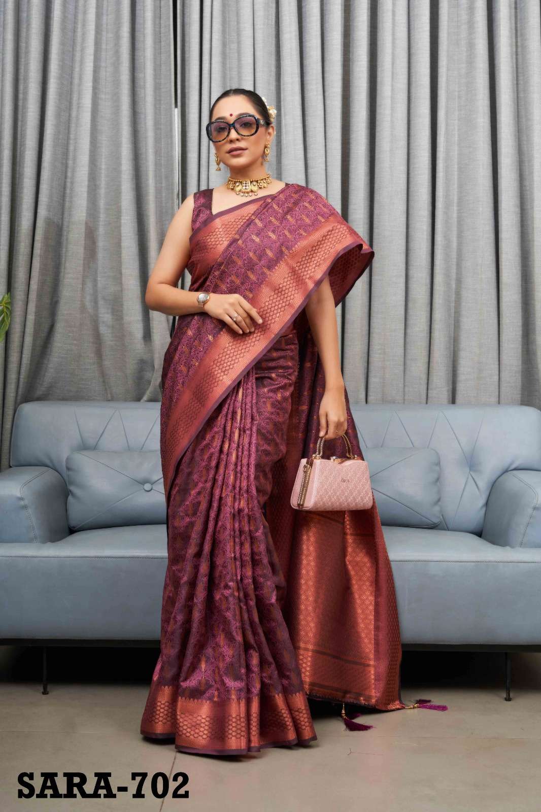 SARA BY FASHION LAB 701 TO 708 SERIES INDIAN TRADITIONAL WEAR ...