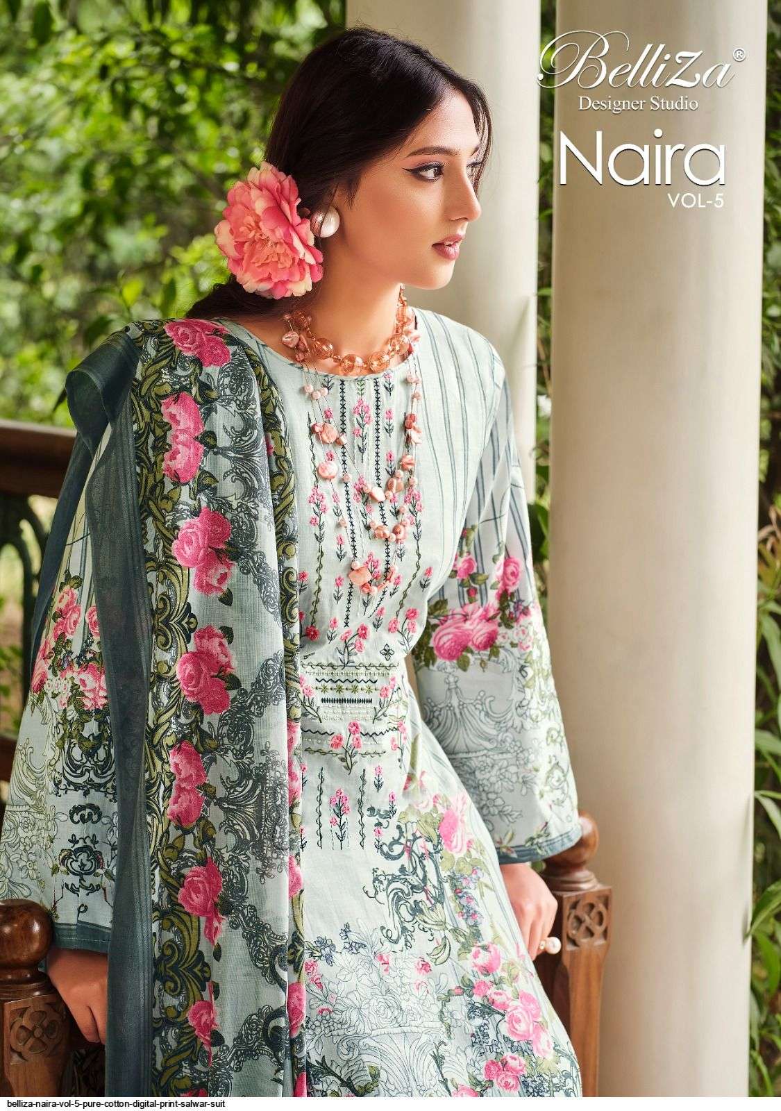 NAIRA VOL-5 BY BELLIZA 780-001 TO 780-010 SERIES DESIGNER SUITS ...