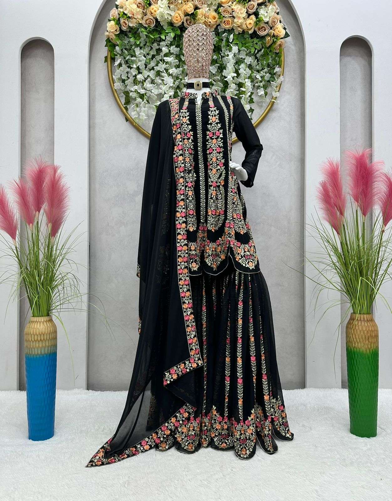 1313 BY FASHID WHOLESALE KD BEAUTIFUL SHARARA SUITS COLORFUL STYLISH ...