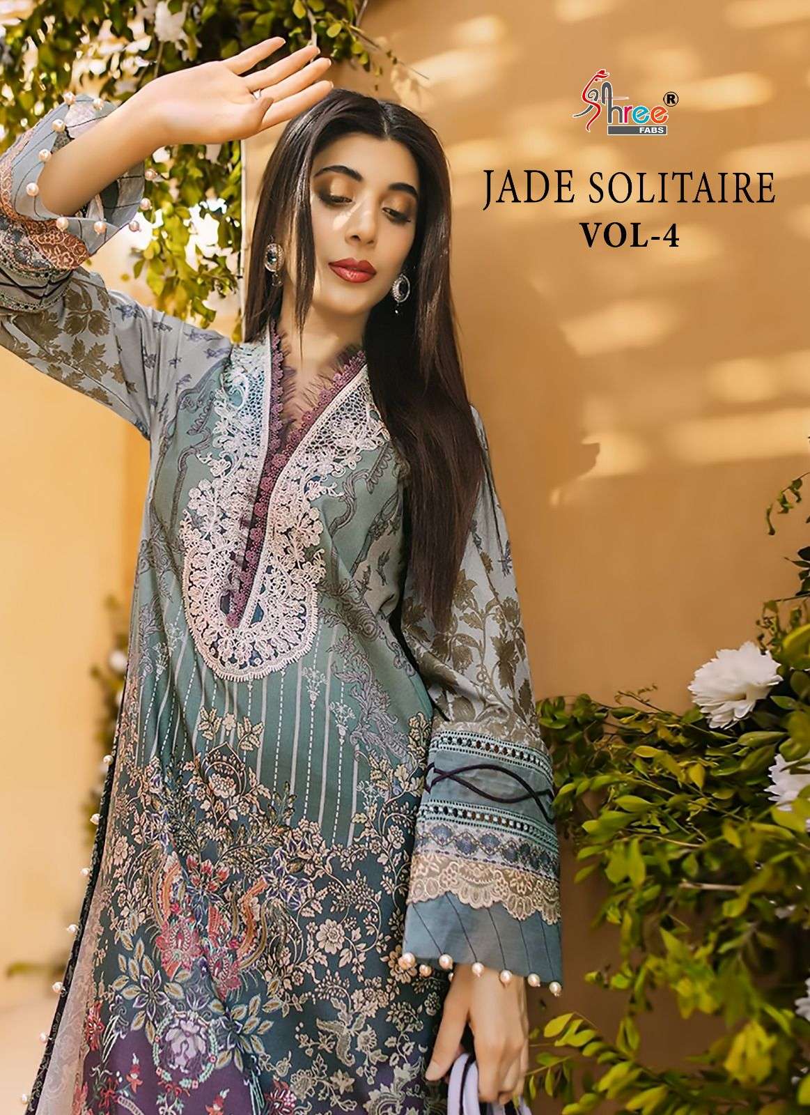 JADE SOLITAIRE VOL-4 BY SHREE FABS 3201 TO 3207 SERIES BEAUTIFUL ...