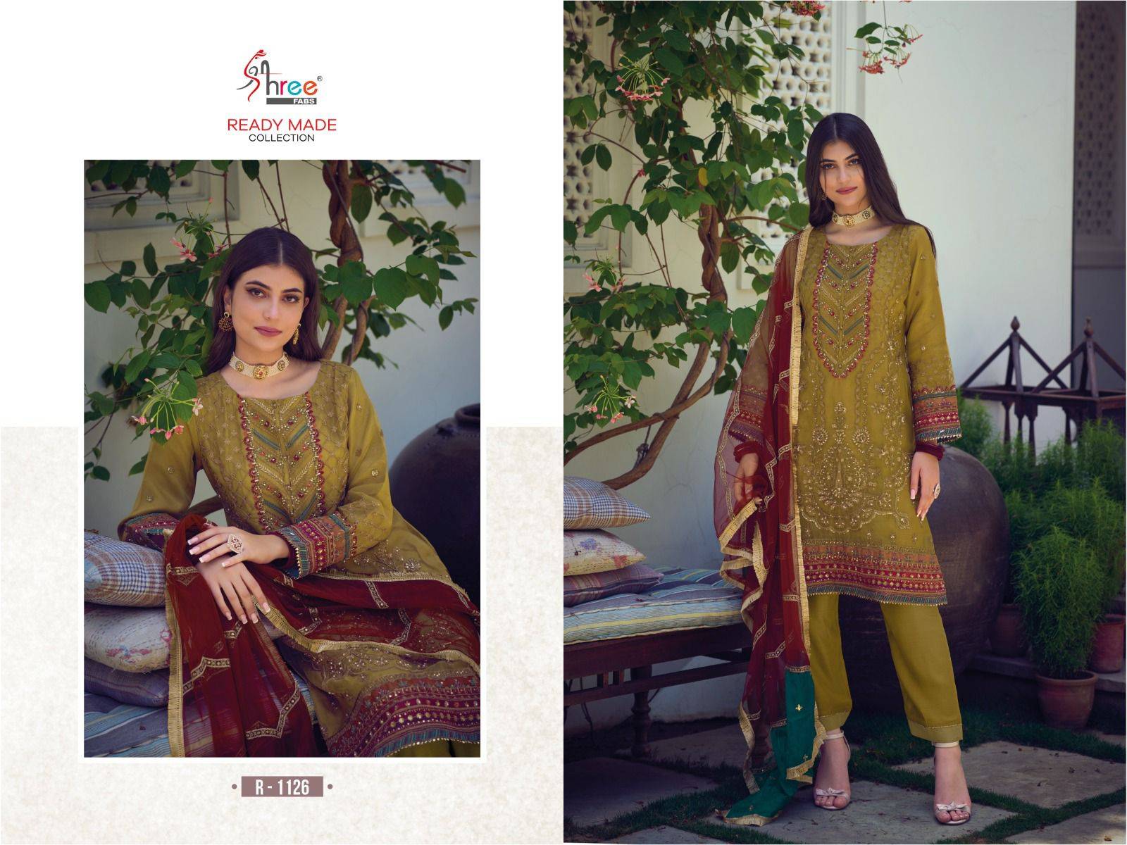 SHREE FABS HIT DESIGN R-1126 BY SHREE FABS BEAUTIFUL PAKISTANI SUITS ...