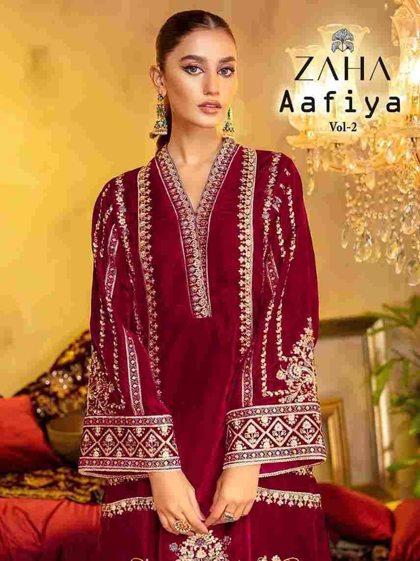 INAYA VOL-2 BY ZAHA 10037-A TO 10037-D SERIES BEAUTIFUL PAKISTANI SUITS STYLISH FANCY COLORFUL ...