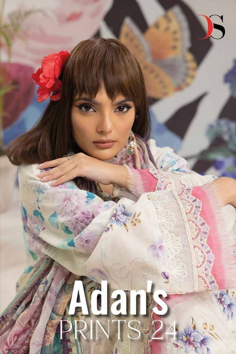 ADANS PRINTS-24 BY DEEPSY SUITS 4011 TO 4016 SERIES BEAUTIFUL PAKISTANI ...