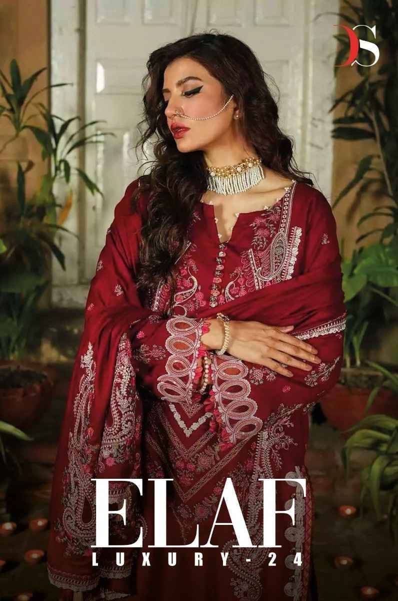 ELAF LUXURY-24 BY DEEPSY SUITS 3391 TO 3395 SERIES BEAUTIFUL PAKISTANI ...