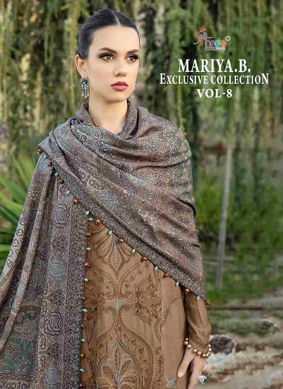 MARIYA.B. EXCLUSIVE COLLECTION VOL-8 BY SHREE FABS 3361 TO 3364 SERIES ...
