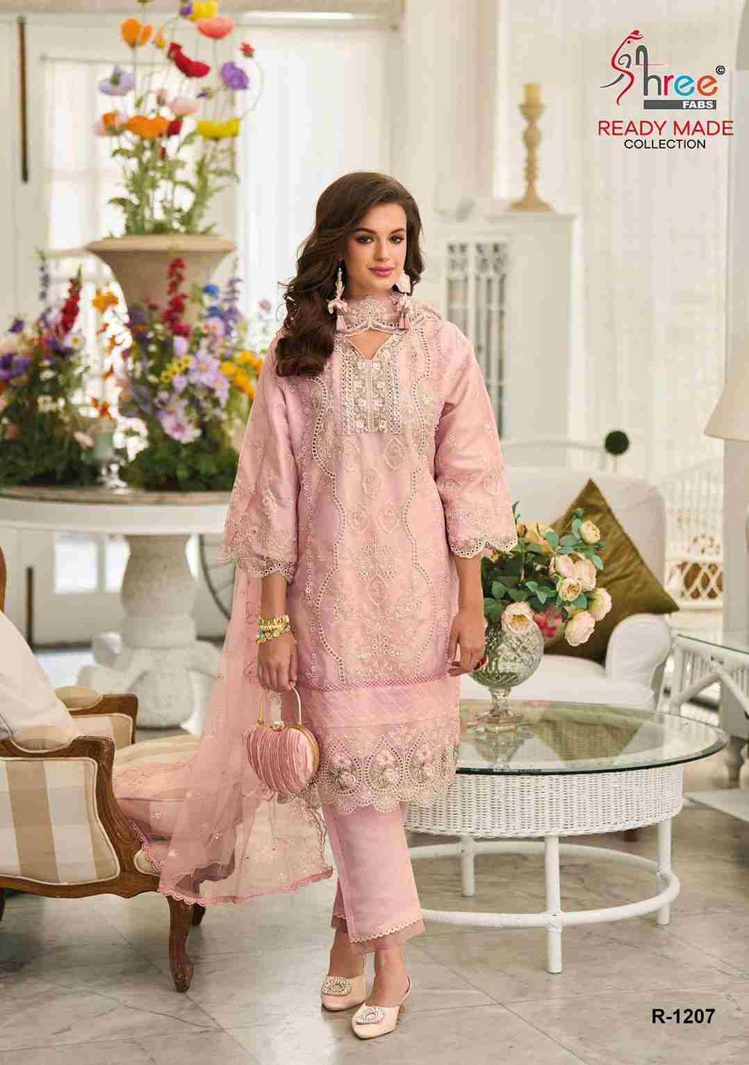 SHREE FABS HIT DESIGN R-1207 COLOURS BY SHREE FABS R-1207-A TO R-1207-D ...