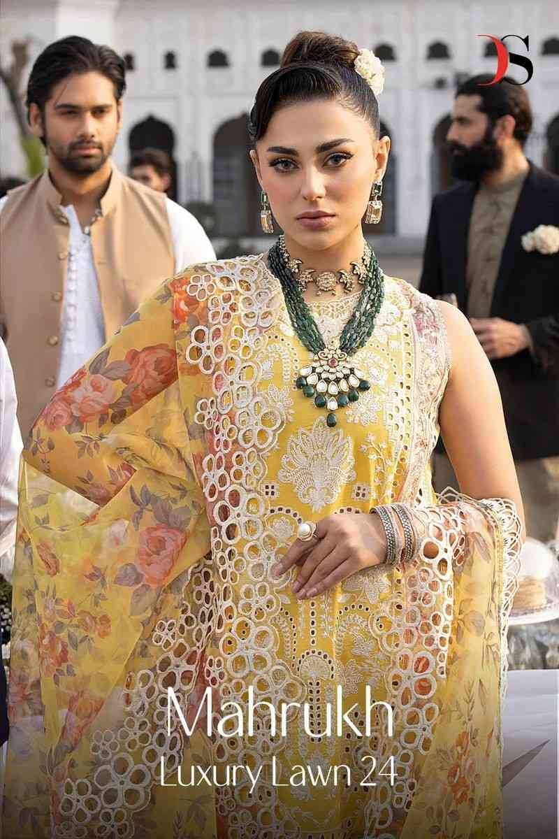 MAHRUKH LUXURY LAWN-24 BY DEEPSY SUITS 7001 TO 7006 SERIES DESIGNER ...
