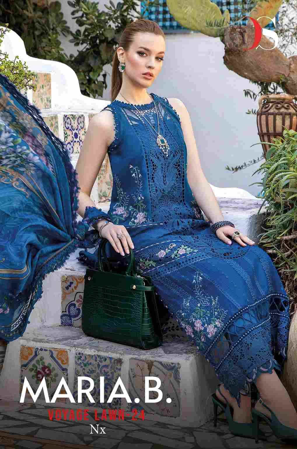 MARIA.B. VOYAGE LAWN-24 NX BY DEEPSY SUITS DESIGNER PAKISTANI SUITS ...