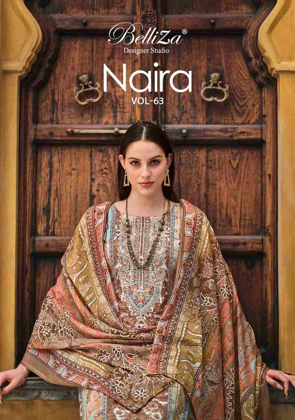 NAIRA VOL-63 BY BELLIZA 944-001 TO 944-008 SERIES BEAUTIFUL FESTIVE ...