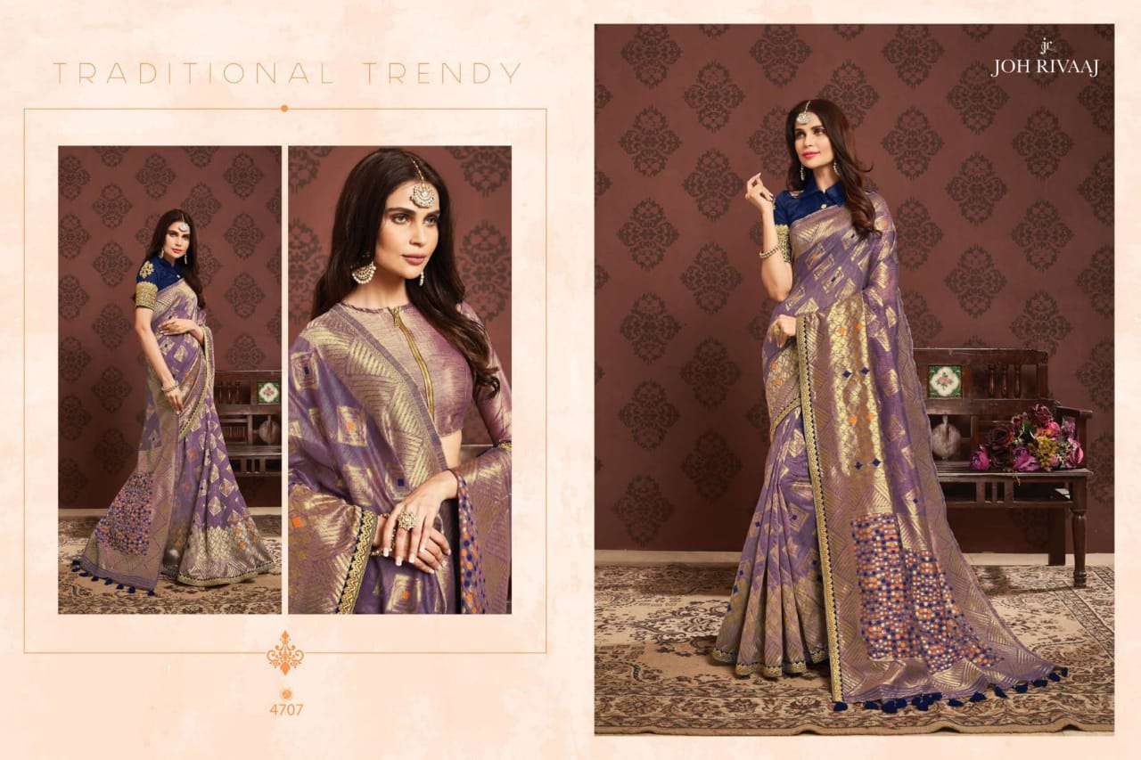 JIGAR BY JOH RIVAAJ 4701 TO 4712 SERIES INDIAN TRADITIONAL WEAR ...
