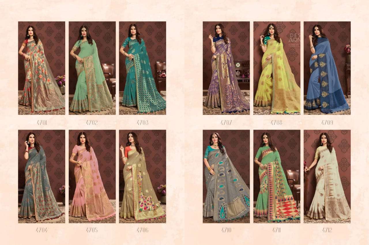 JIGAR BY JOH RIVAAJ 4701 TO 4712 SERIES INDIAN TRADITIONAL WEAR ...