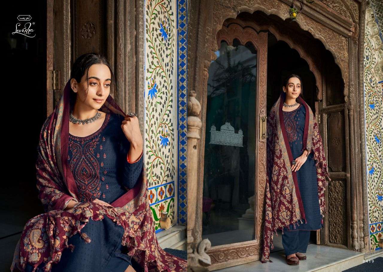 MERIDEL VOL-3 BY LEVISHA 8413 TO 8420 SERIES SUITS BEAUTIFUL FANCY ...