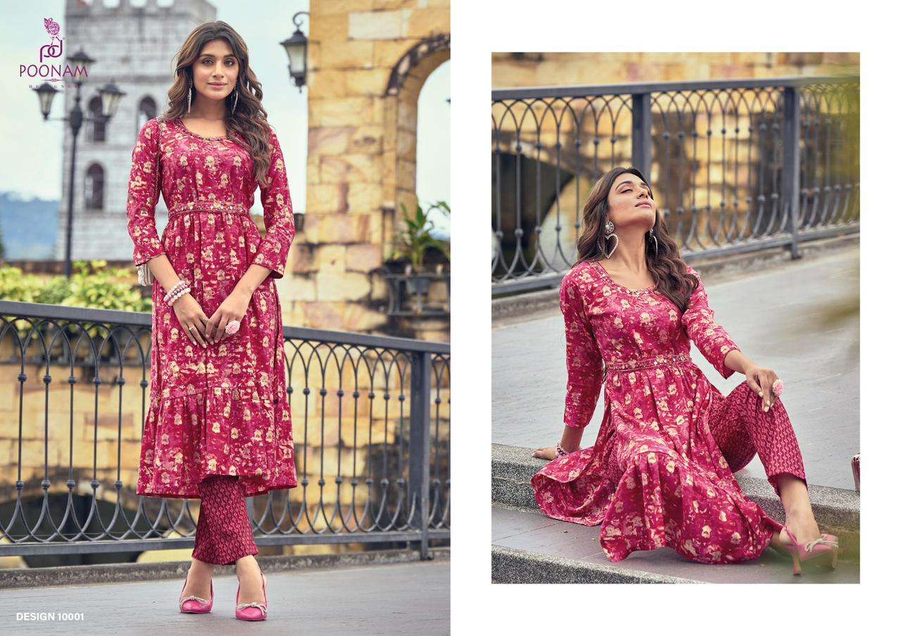 FLORIDA BY POONAM DESIGNER 10001 TO 10006 SERIES DESIGNER STYLISH FANCY ...