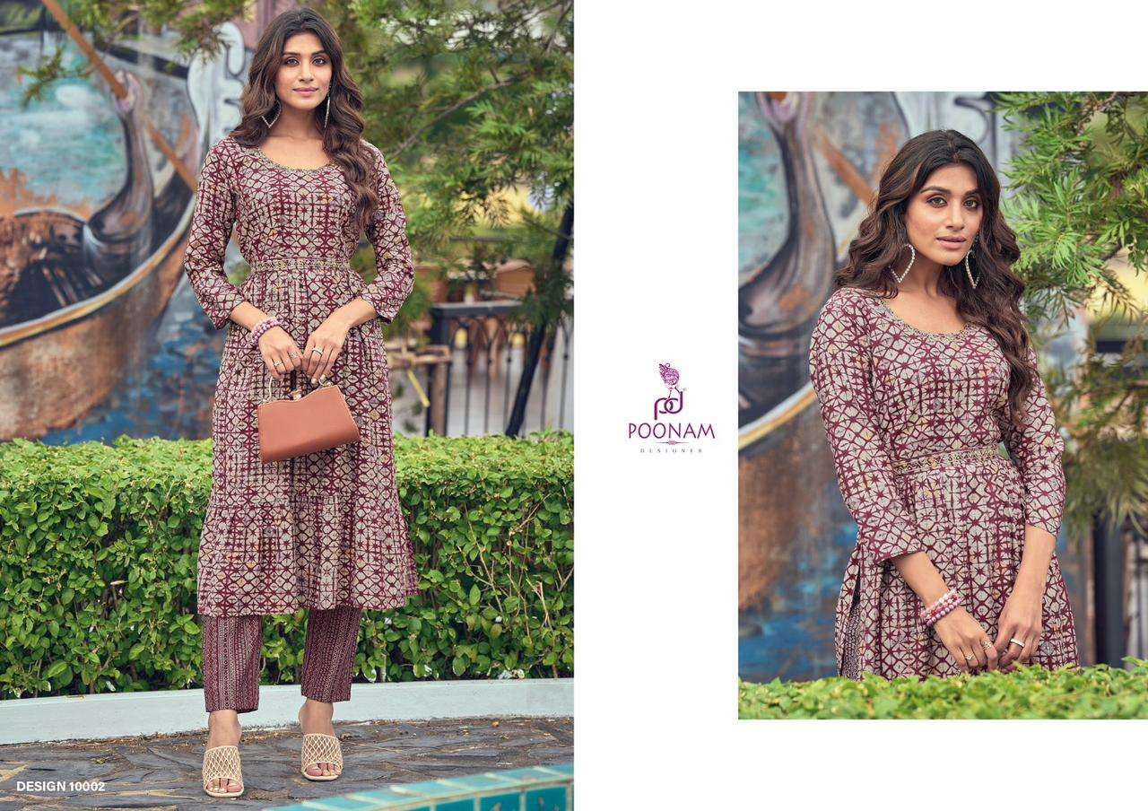 FLORIDA BY POONAM DESIGNER 10001 TO 10006 SERIES DESIGNER STYLISH FANCY ...