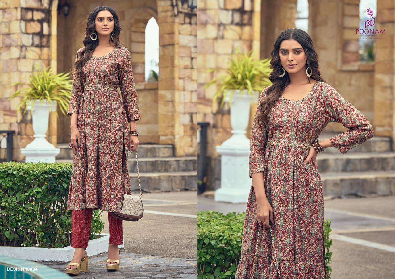 FLORIDA BY POONAM DESIGNER 10001 TO 10006 SERIES DESIGNER STYLISH FANCY ...