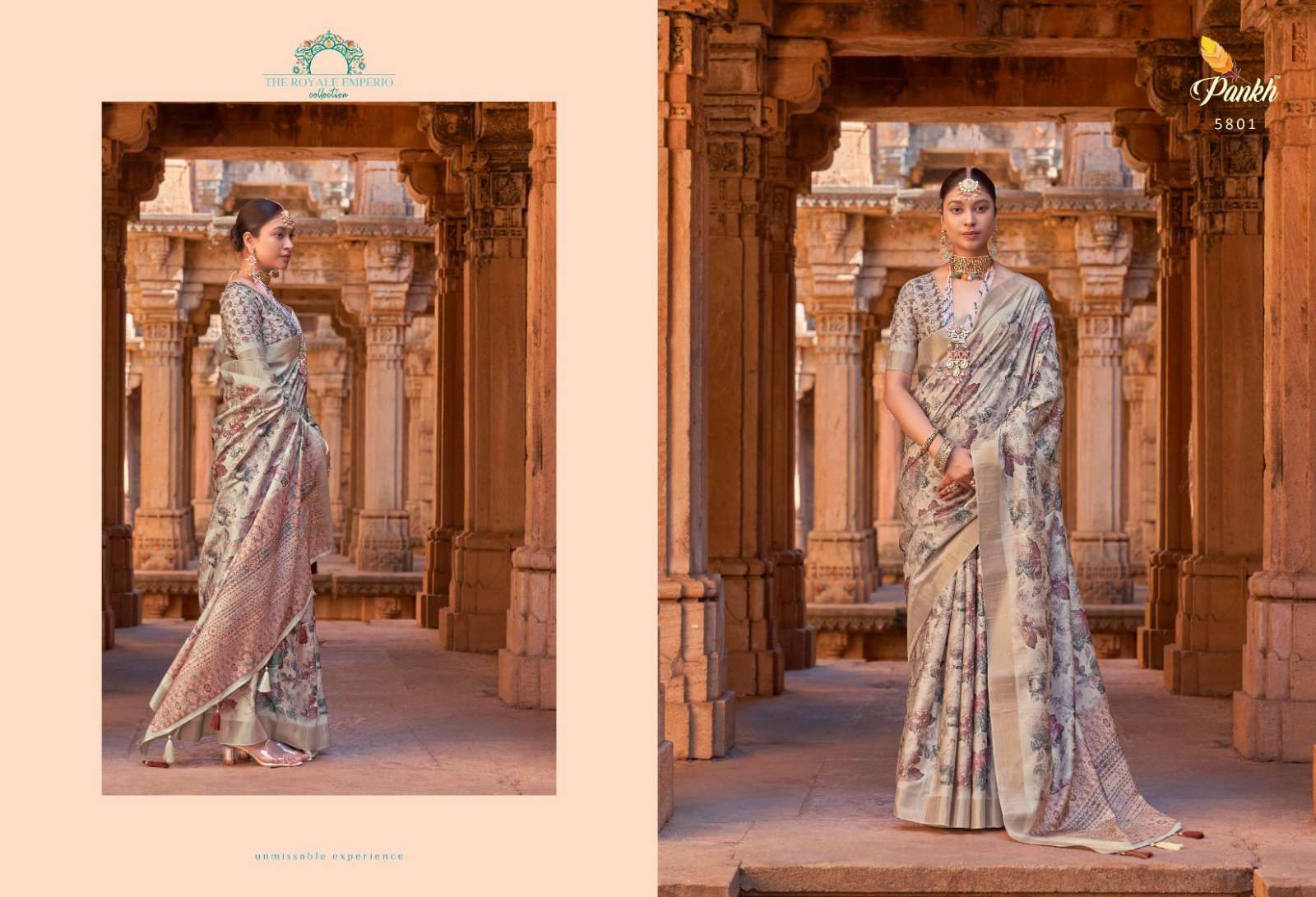 KARVAAH VOL-1 BY PANKH CREATION 5801 TO 5811 SERIES INDIAN TRADITIONAL ...
