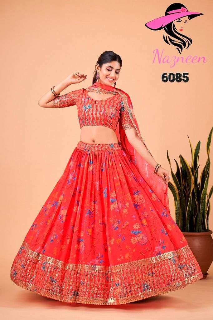 MANMOHINI BY NAZNEEN 6082 TO 6085 SERIES DESIGNER BEAUTIFUL COLLECTION ...