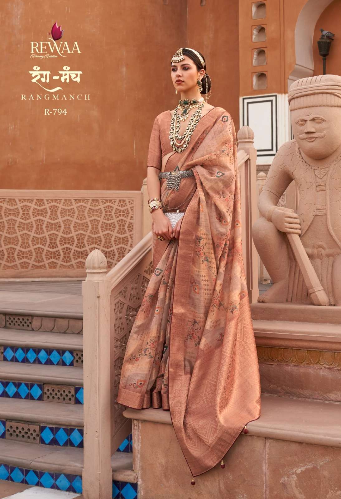 RANGMANCH BY REWAA 793 TO 803 SERIES INDIAN TRADITIONAL WEAR COLLECTION ...