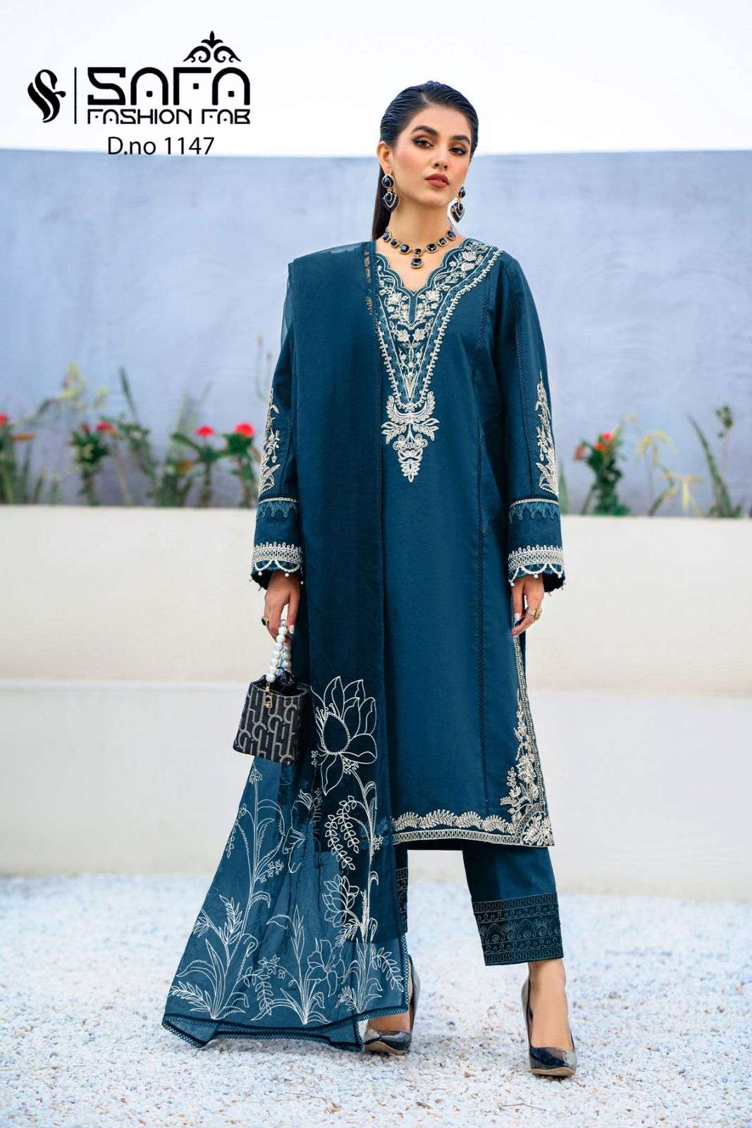 SAFA 1147 COLOURS BY SAFA FASHION 1147-A TO 1147-D SERIES PAKISTANI ...