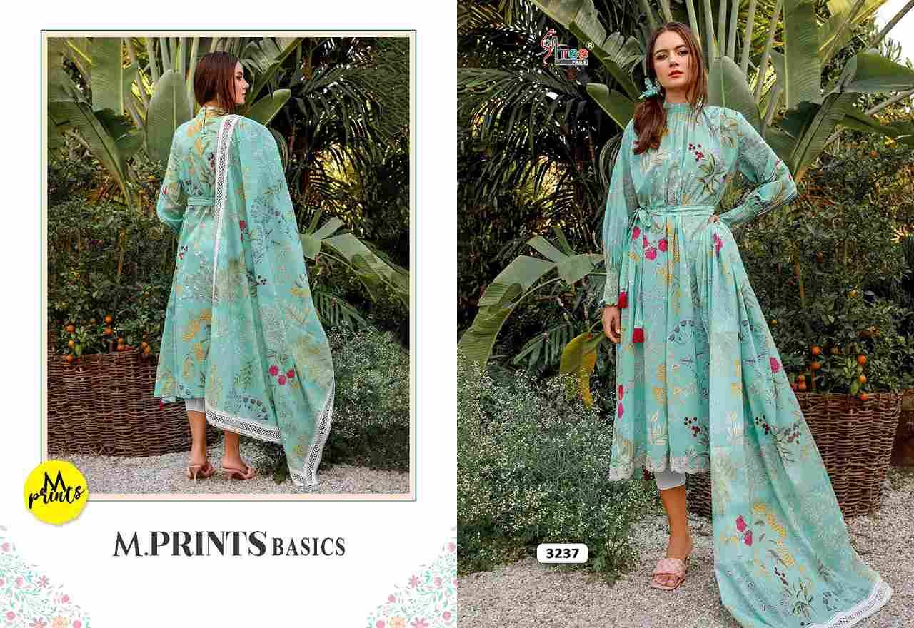 M.PRINTS BASICS BY SHREE FABS 3233 TO 3238 SERIES BEAUTIFUL PAKISTANI ...