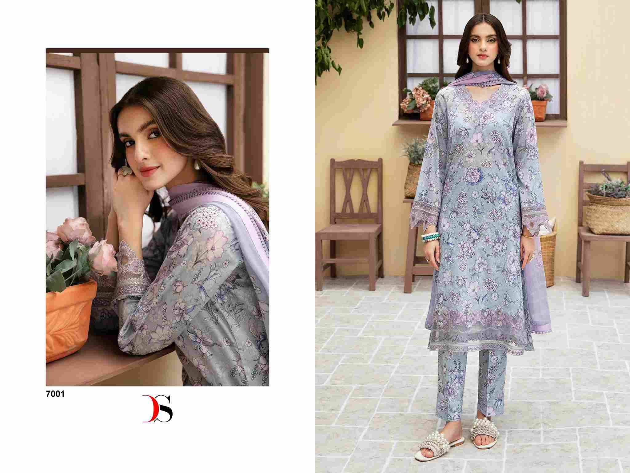 RAMSHA RANGREZ LUXURY LAWN-24 VOL-2 BY DEEPSY SUITS 7001 TO 7007 SERIES ...