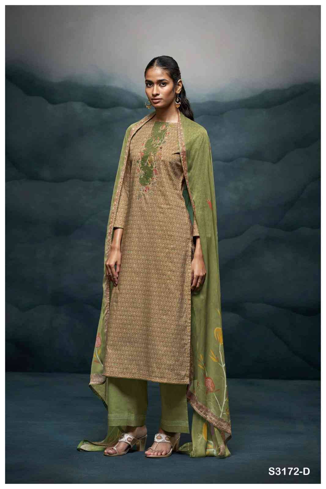 HADIAN-3172 BY GANGA FASHION 3172-A TO 3172-D SERIES BEAUTIFUL FESTIVE ...