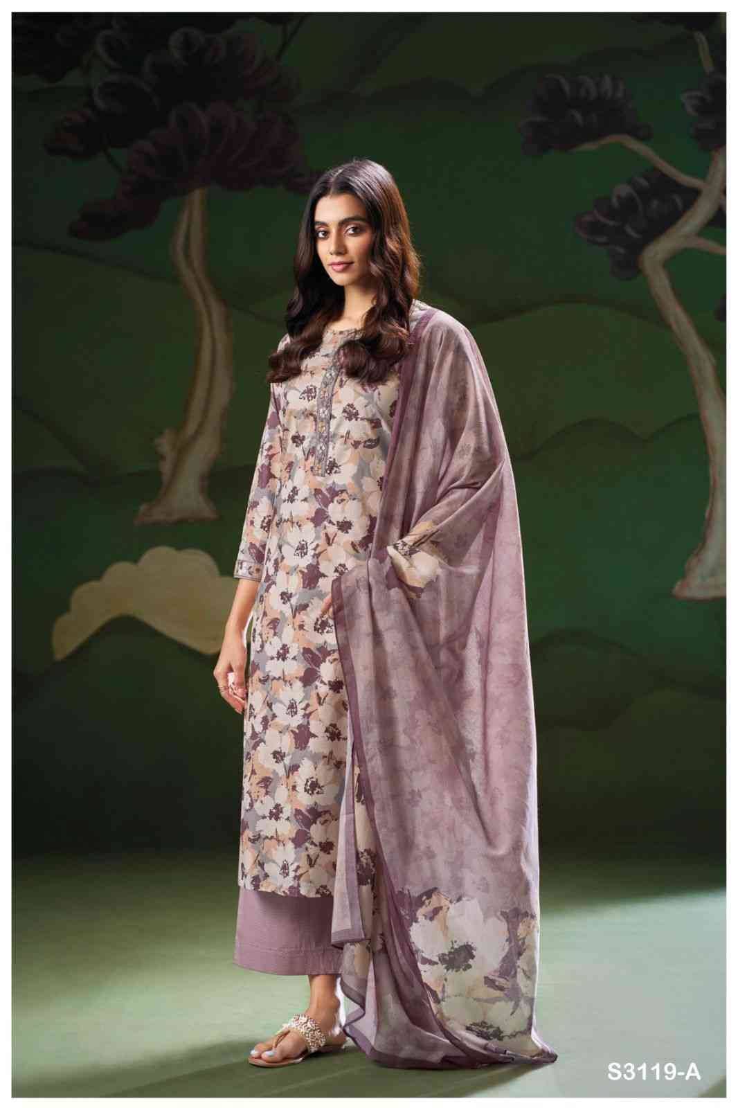 ESHMA-3119 BY GANGA FASHION 3119-A TO 3119-B SERIES BEAUTIFUL FESTIVE ...