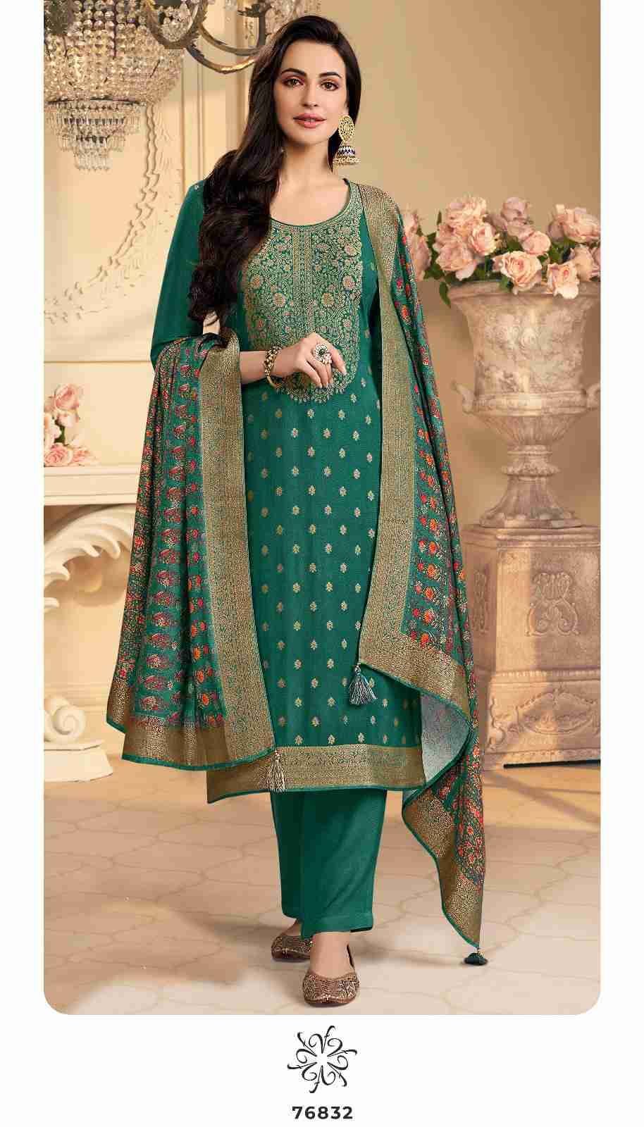 KERVIN ANANTA VOL-7 BY VINAY FASHION 76831 TO 76836 SERIES BEAUTIFUL ...